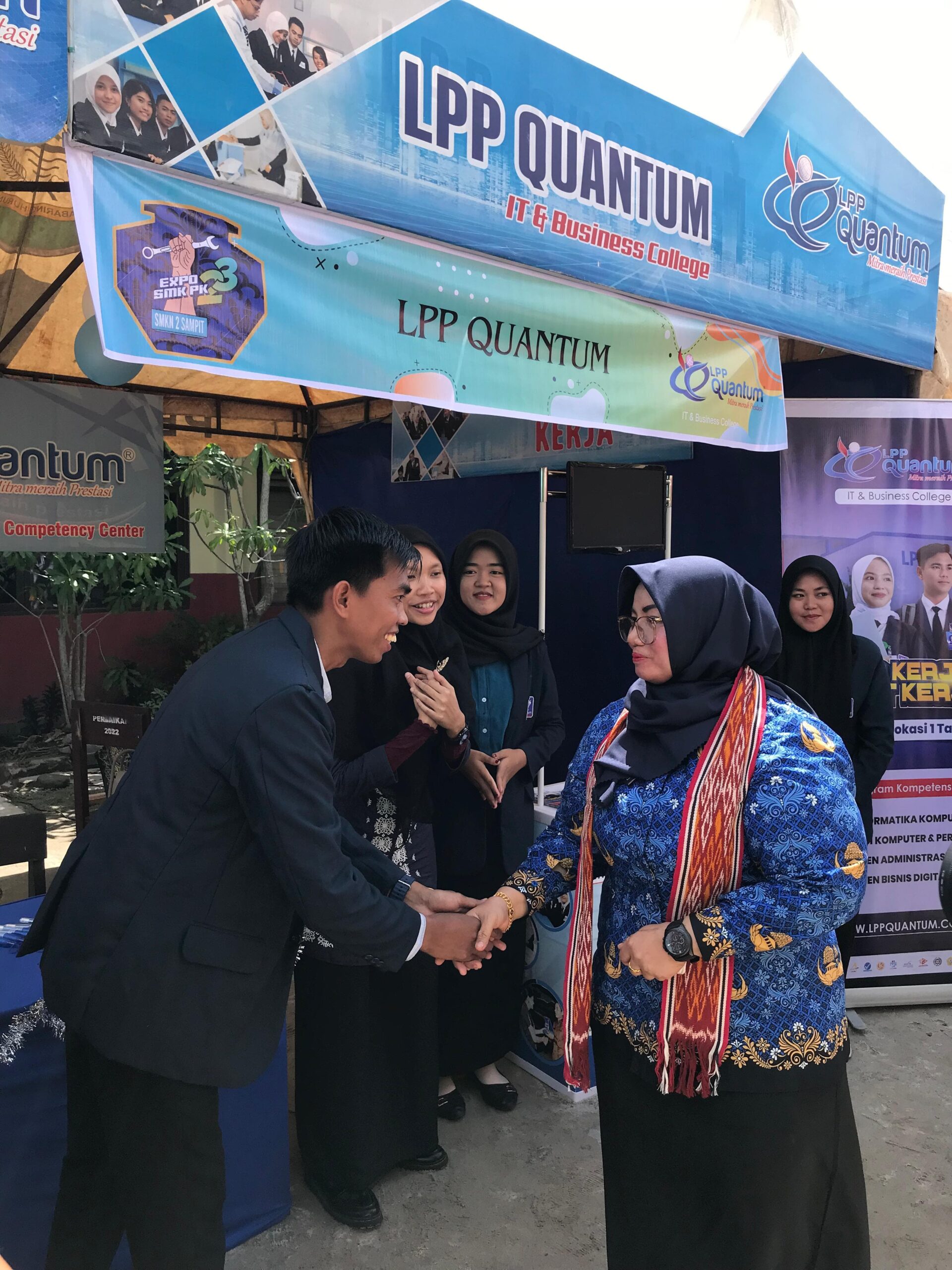 LPP Quantum Bersinar di Expo SMK Pusat Keunggulan 2023
